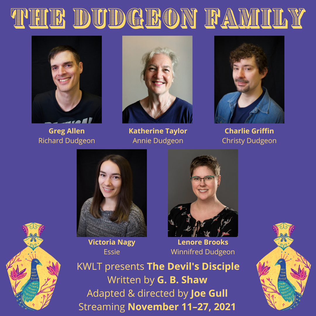 Cast profiles: the Dudgeon Family – Kitchener-Waterloo Little Theatre